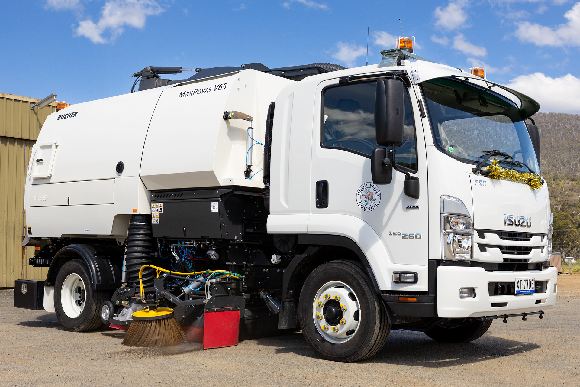 New Council Street Sweeper - Huon Valley Council