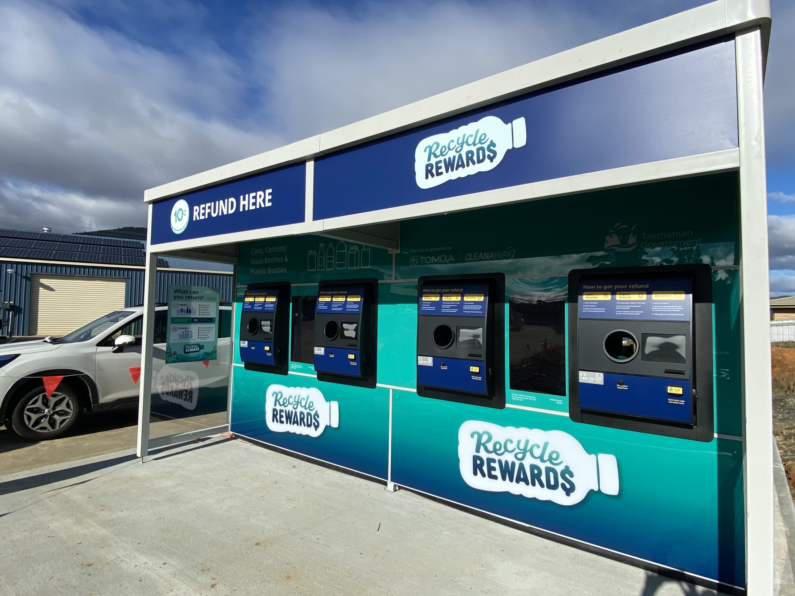 Daily Recycle Rewards for Huonville - Huon Valley Council